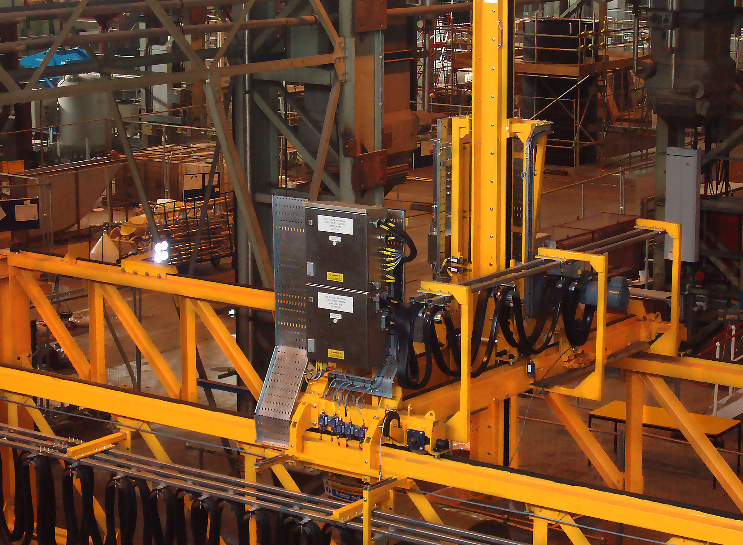 Nuclear Storage Pond - Waste Removal Mast & Gantry Assembly - SCX ...