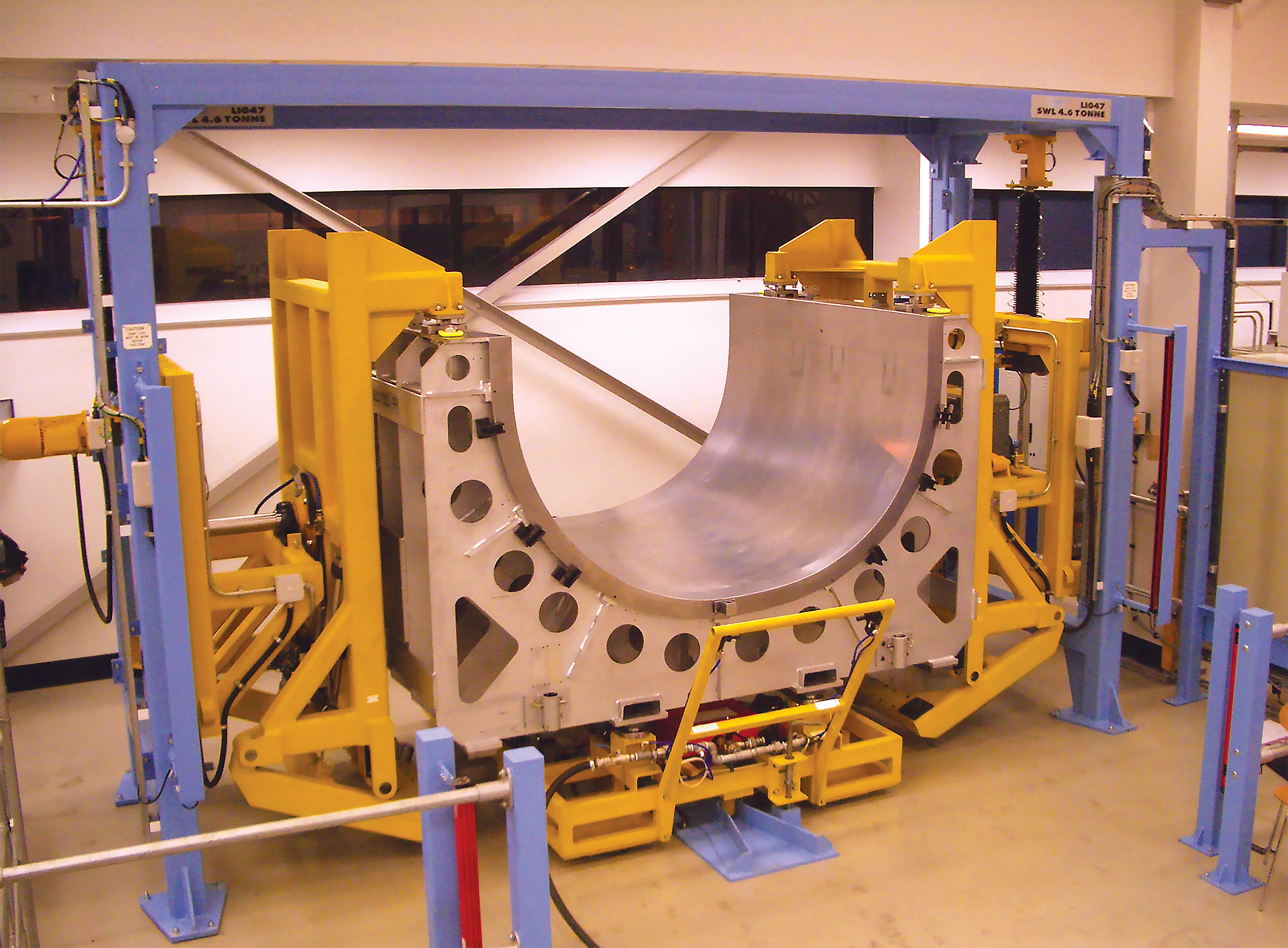 Bespoke Rotation Rig & Air Skate - SCX | Specialist Handling Solutions