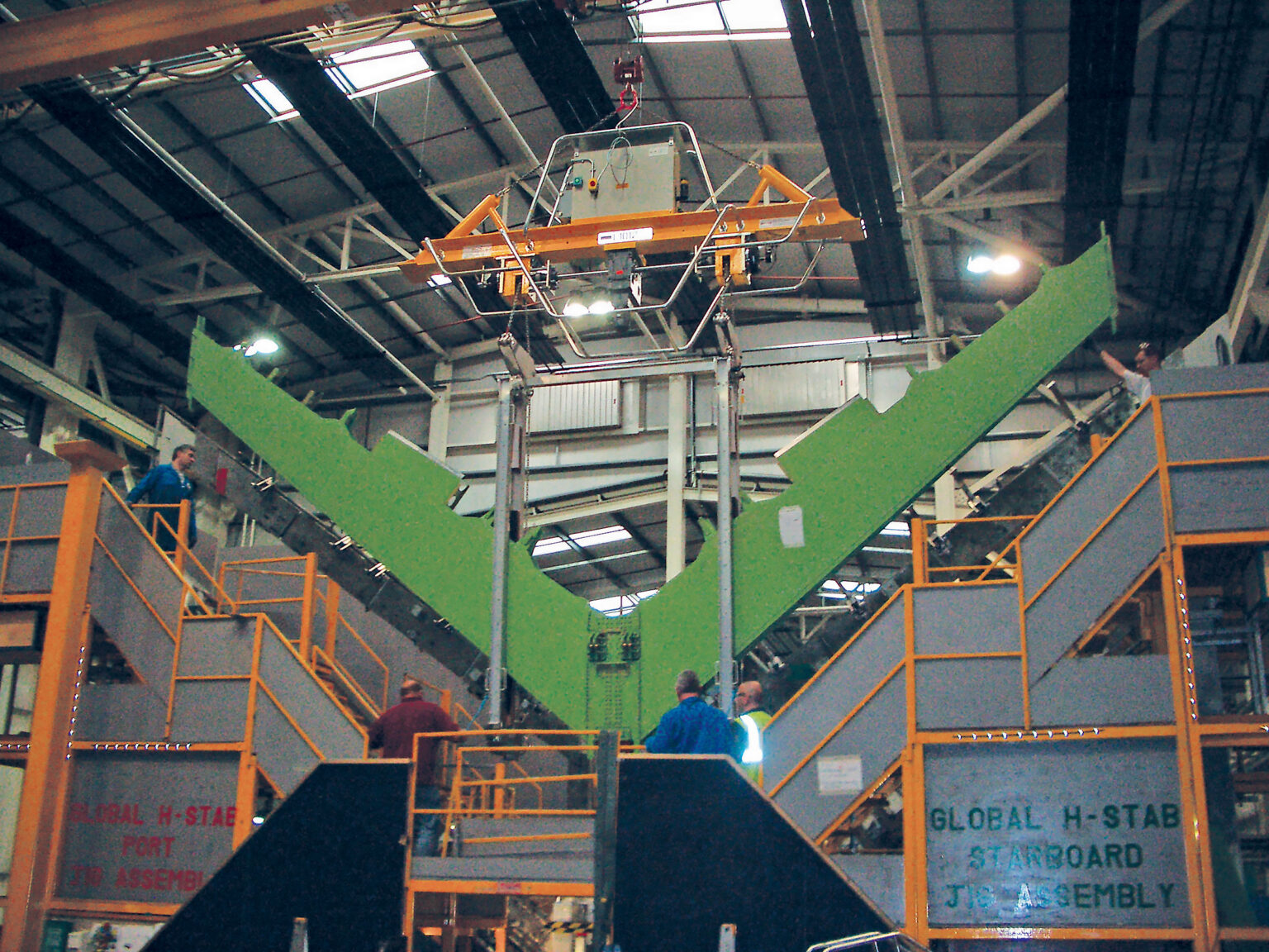 Bombardier Aviation Tail Wing Rotation Rig - SCX | Specialist Handling ...