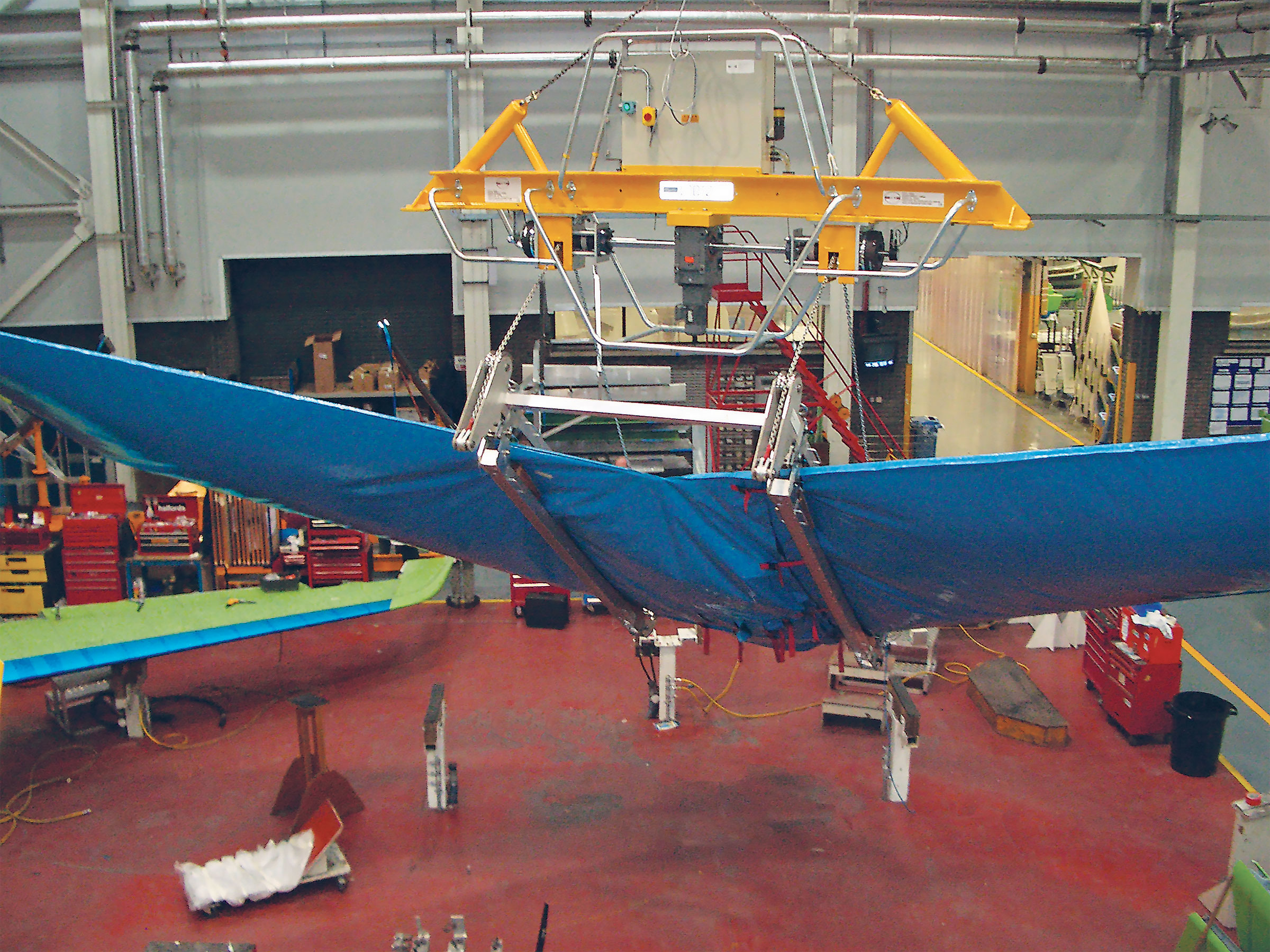 Bombardier Aviation Tail Wing Rotation Rig - SCX | Specialist Handling ...