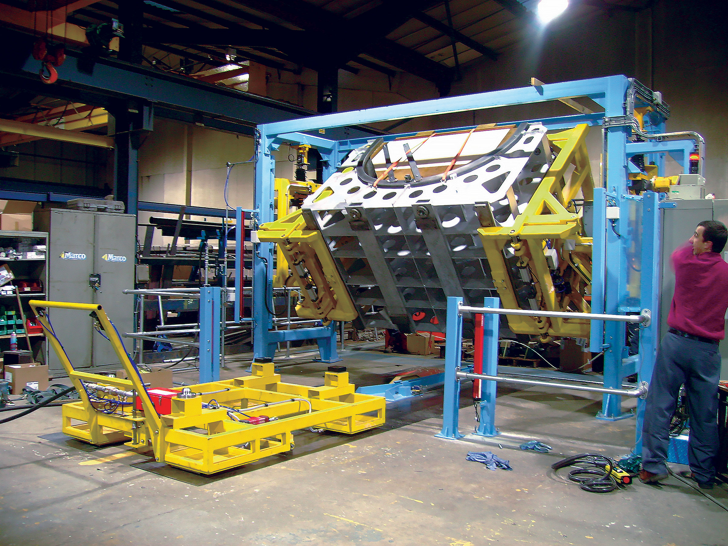 Bombardier, Belfast - Rotation Rig & Air-skate Trolley - SCX ...