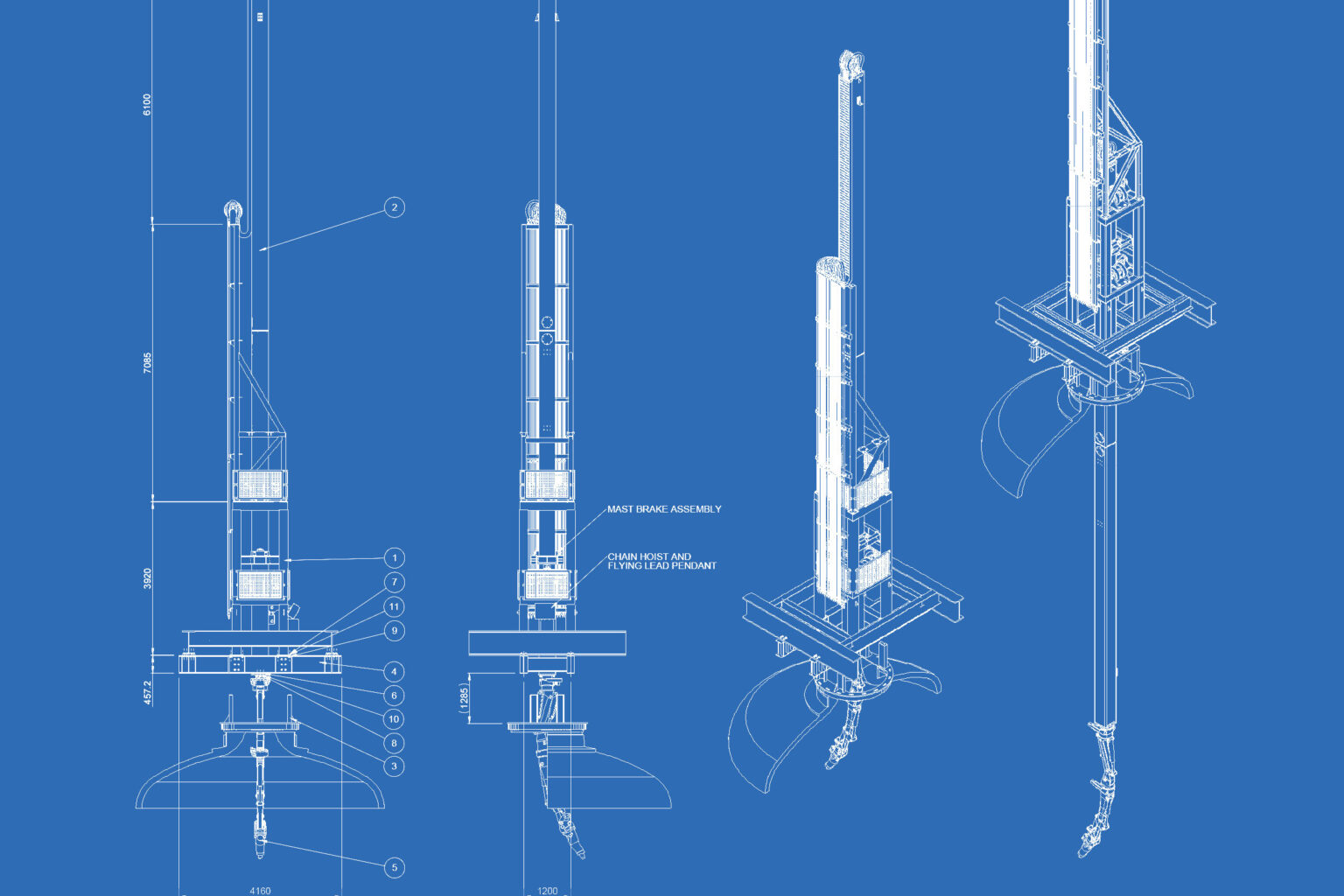 Petrochemical Industry Vessels - Single-Stage Demolition Mast - SCX ...